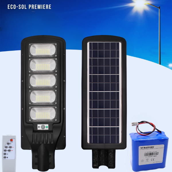 Refletor Gigante Com Painel Solar Integrado Eco-Sol Premiere